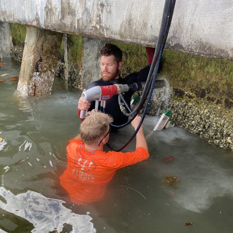 Hycon Hydraulic core drill - Hydros Marine Construction