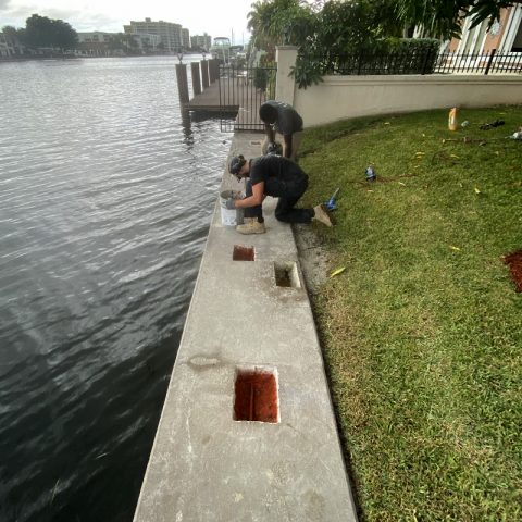 Seawall Restoration - Hydros Marine Construction