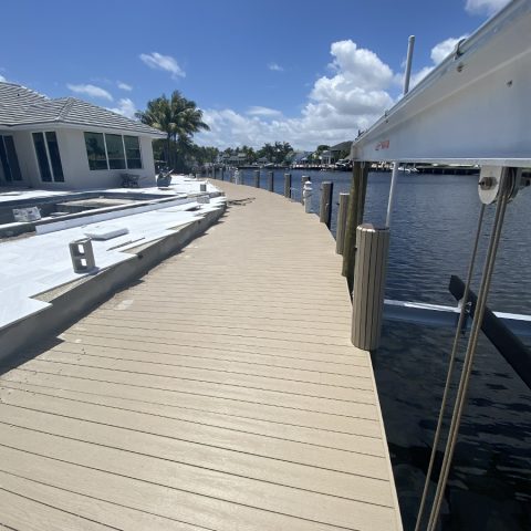 WearDeck Dock - Hurricane Boat Lift - Boat Lift Installation - Boat ...