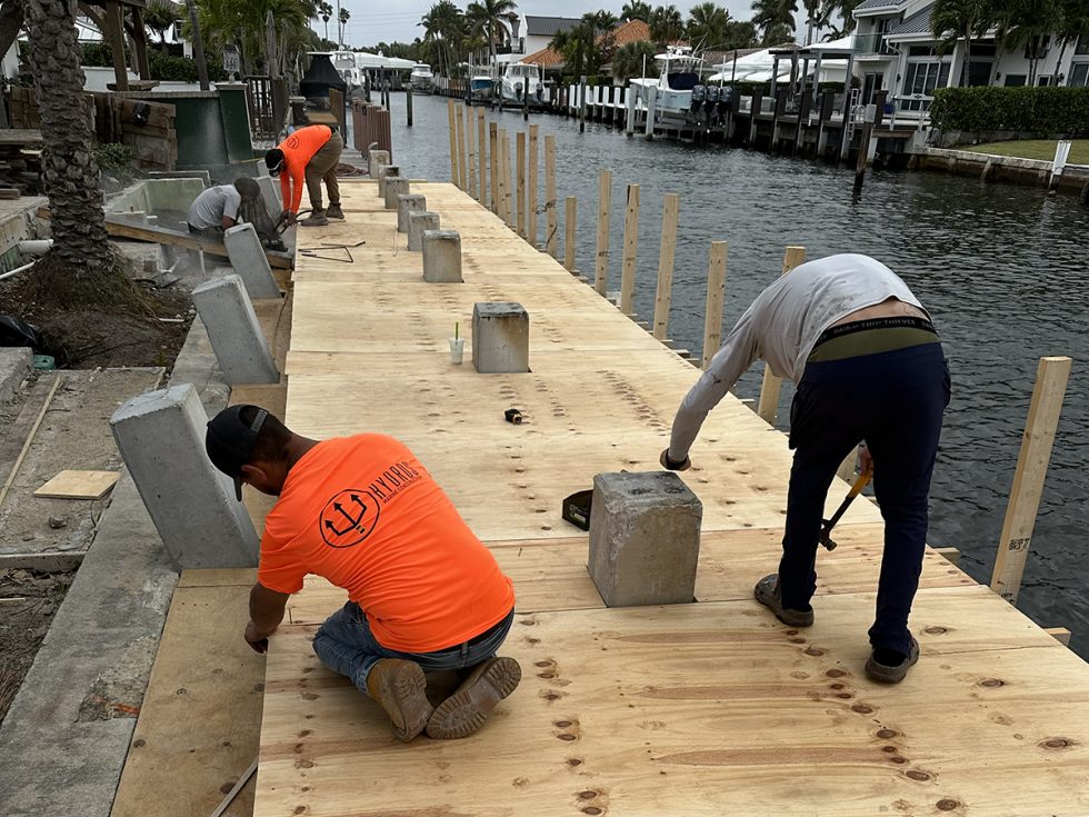 Dock Construction - Concrete Dock - Dream Dock - Broward County Dock ...