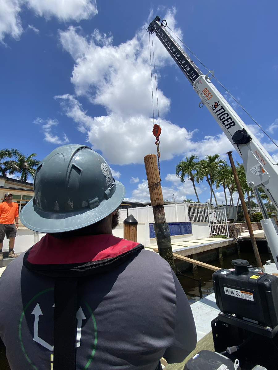 Hydros Marine: Broward County Dock & Piling Services