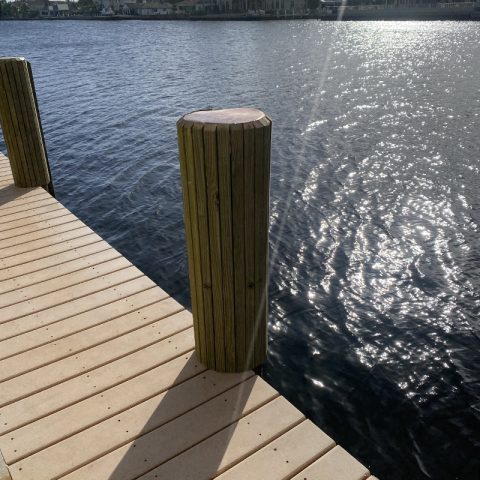 Piling Trim Replacement by Hydros Marine Construction - Hydros Marine ...